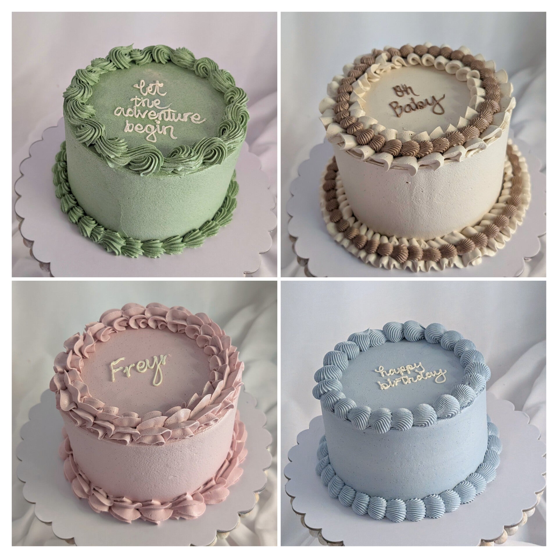 Mini Bakery Cakes (6-10) | LoveLeighs Cakery