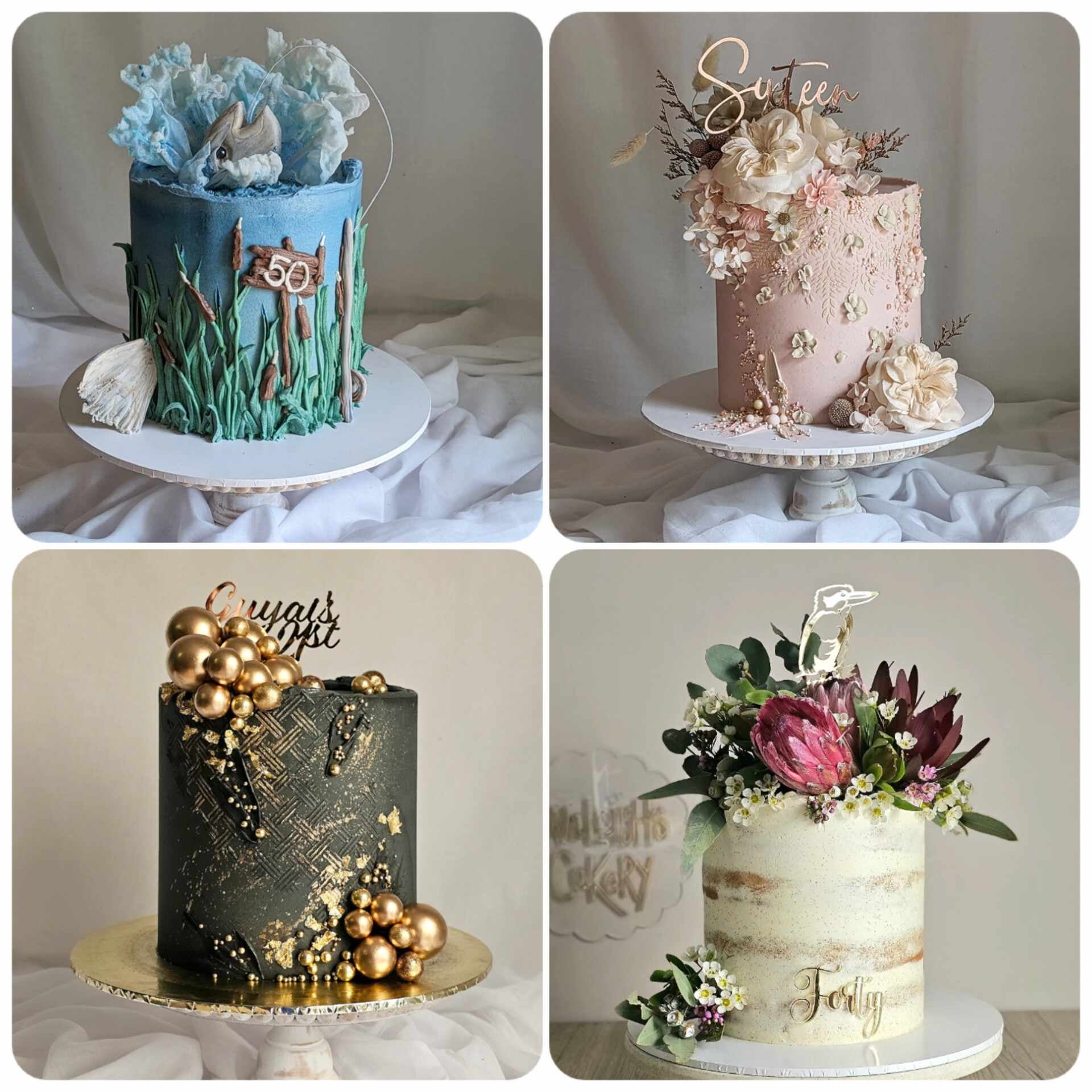 Cylinder Cake 7” | LoveLeighs Cakery