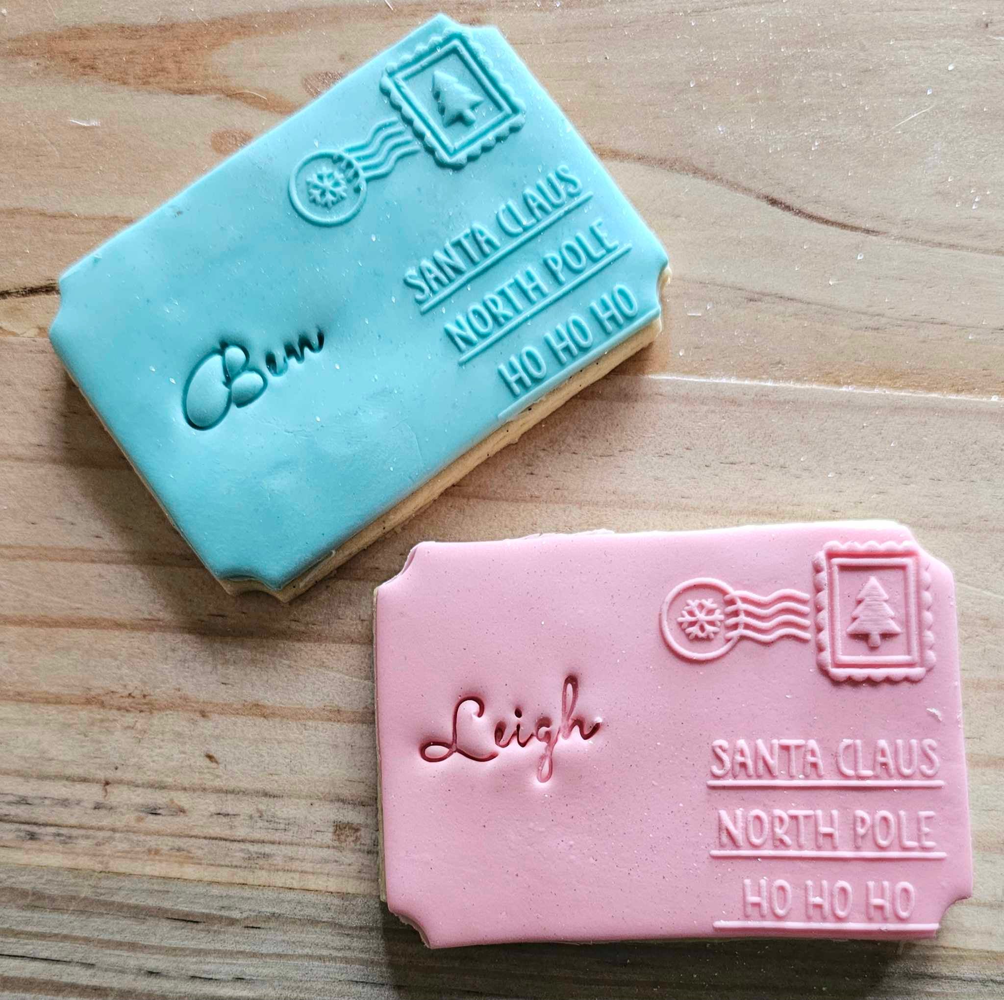 Set of 2 Letters to Santa Cookies | LoveLeighs Cakery